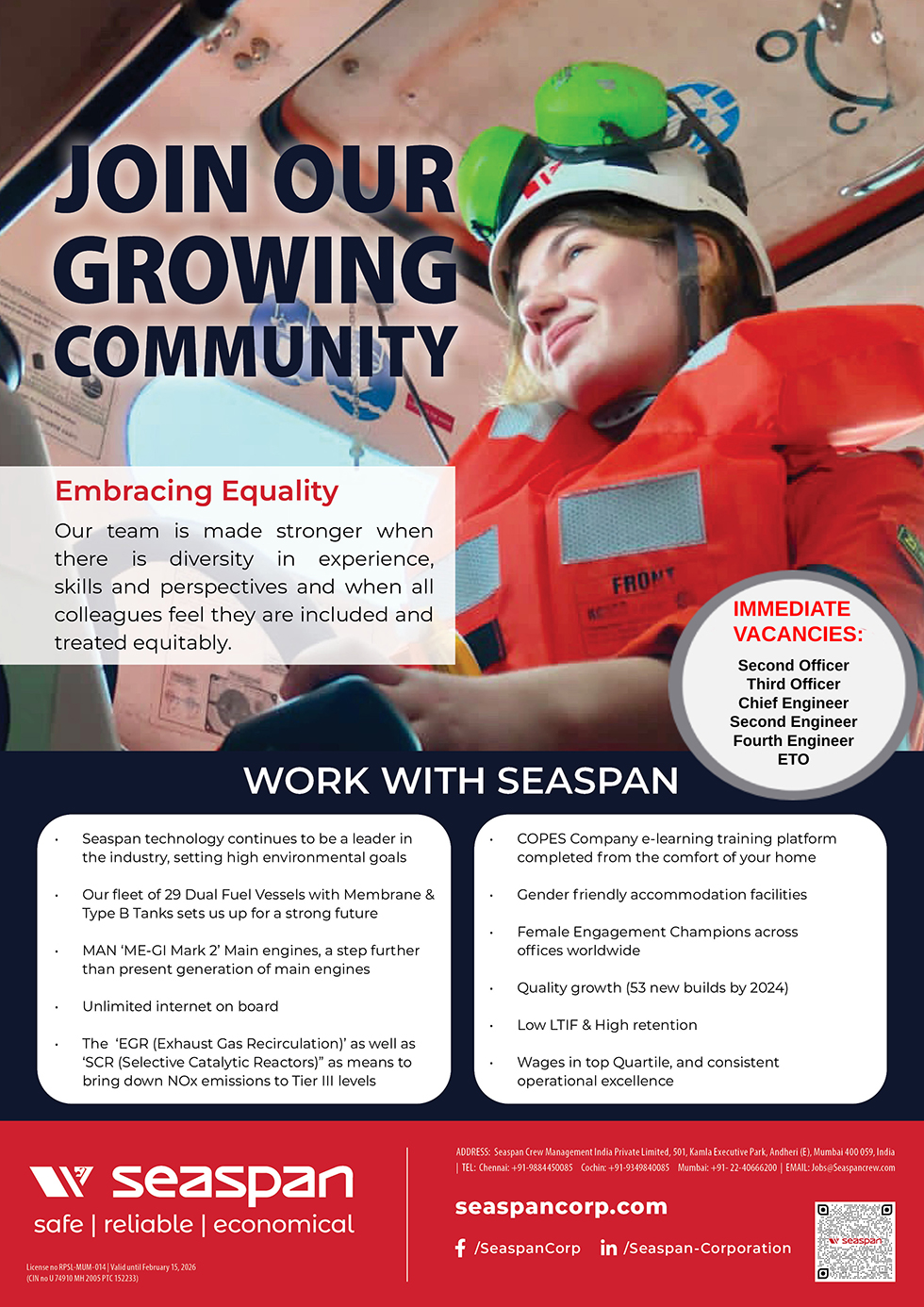 Seaspan Crew Management | Seaj | Marine Website